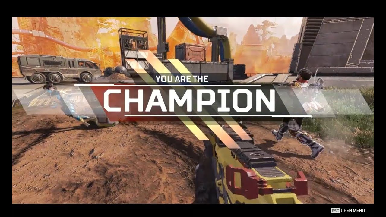 LUCKY CHAMP IN APEX LEGENDS - YouTube