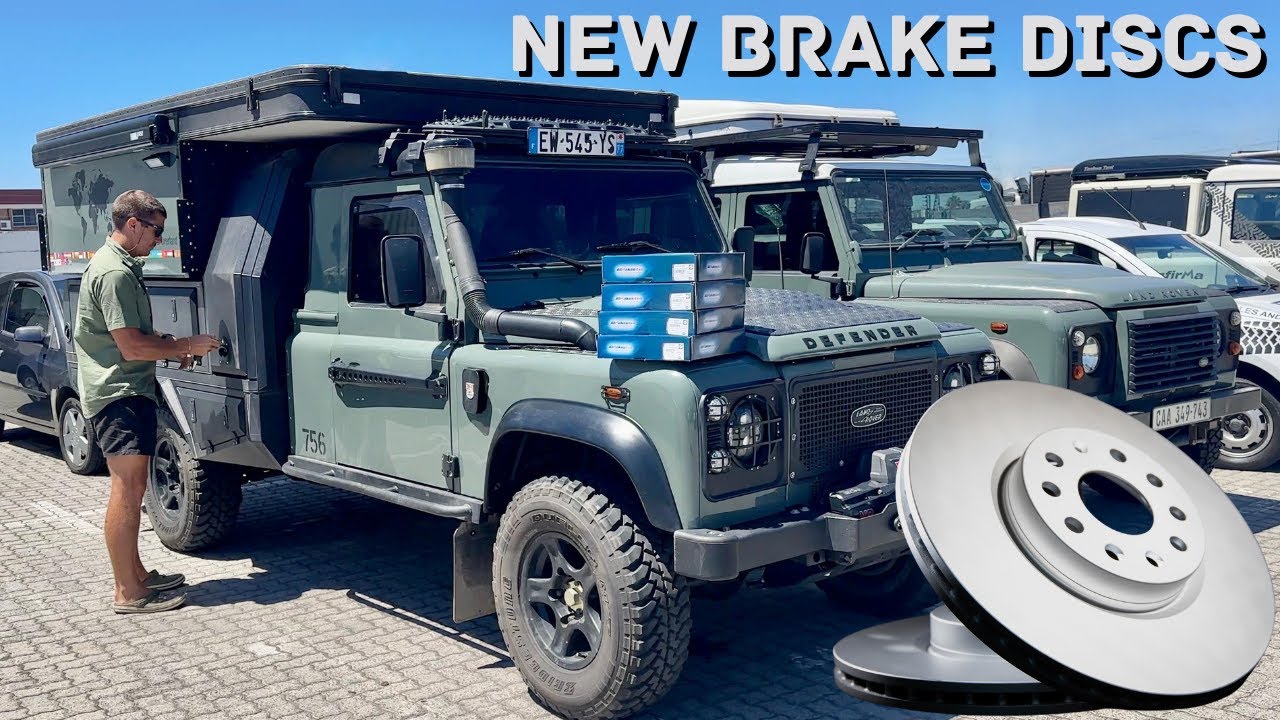 Brake Disc change out. - 2010 DEFENDER - (Technical video) - YouTube