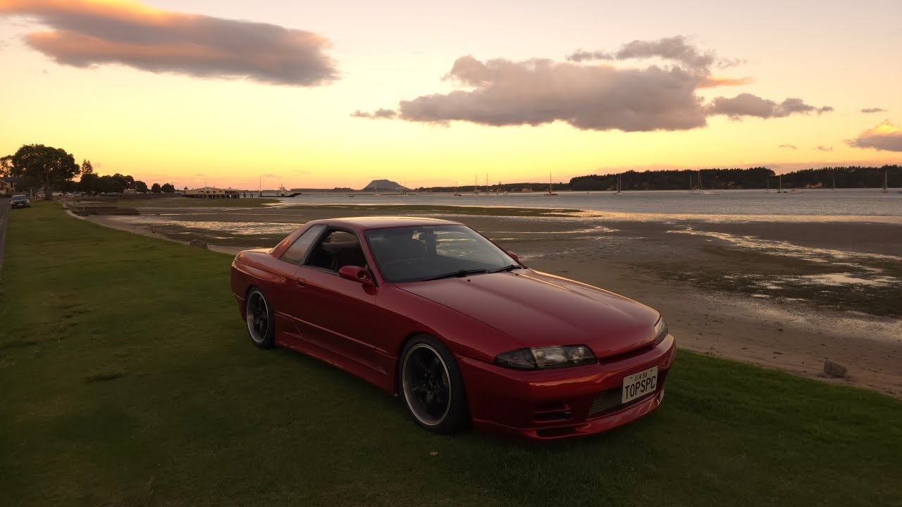 550HP Candy Red Skyline Street Drive (Forged RB25DET ASMR) - YouTube