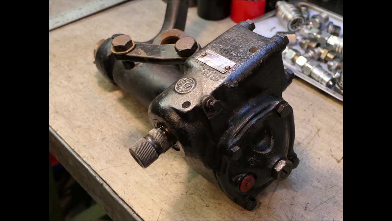 ZF Gemmer Lenkgetriebe grob testen - YouTube
