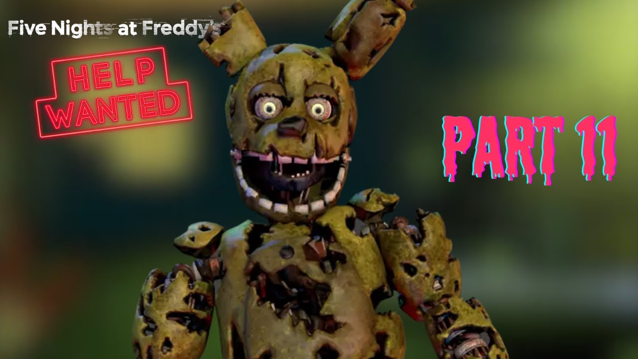 VR SPRINGTRAP IS TERRIFYING | FNAF HW Part 11 - YouTube