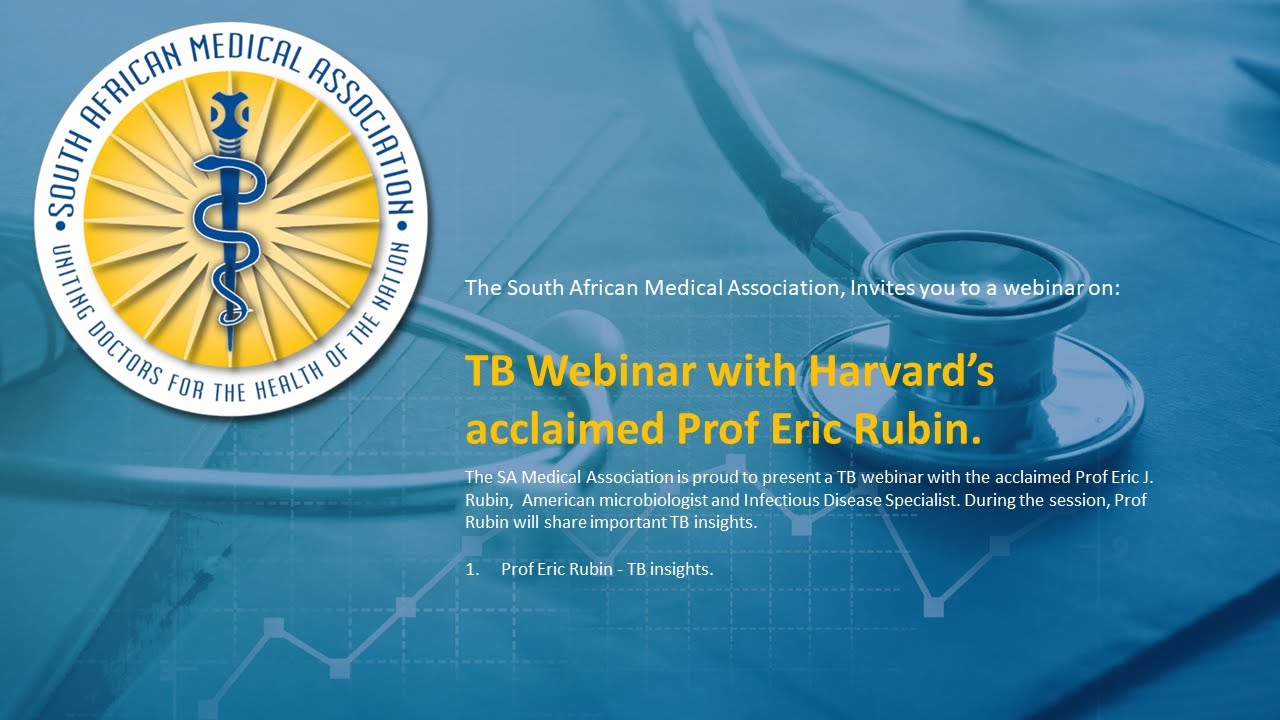 TB Webinar with Harvard’s acclaimed Prof Eric Rubin - YouTube