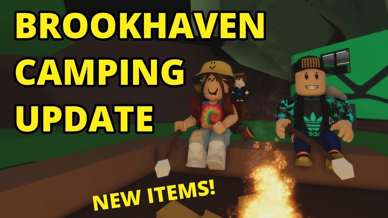 SECRET! CAMPING UPDATE ⛺ BROOKHAVEN (ROBLOX) - YouTube