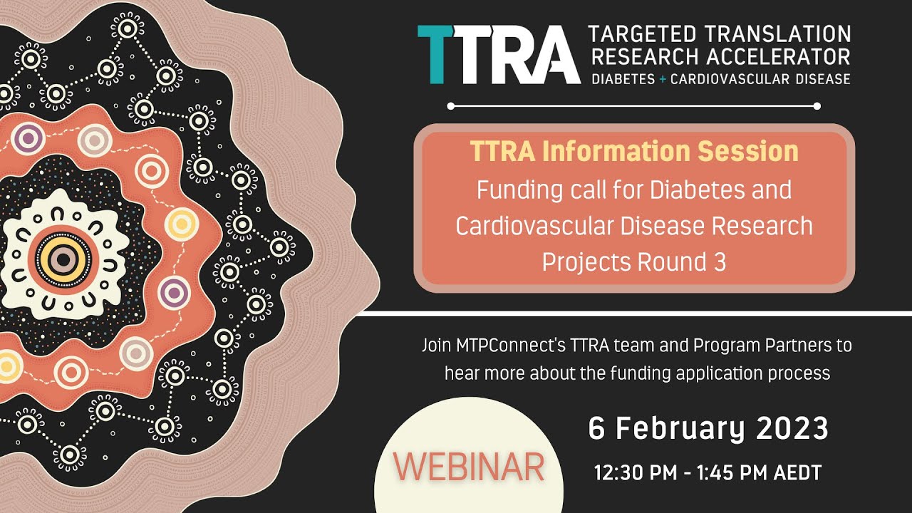 TTRA Info Session - Funding call for Diabetes and Cardiovascular ...