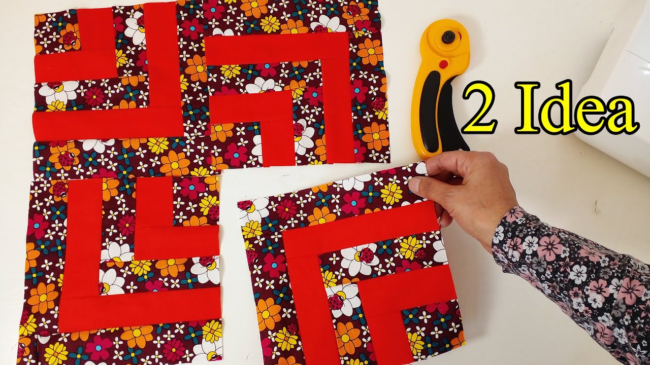 2 Super Genius Patchwork Ideas for Beginners - YouTube