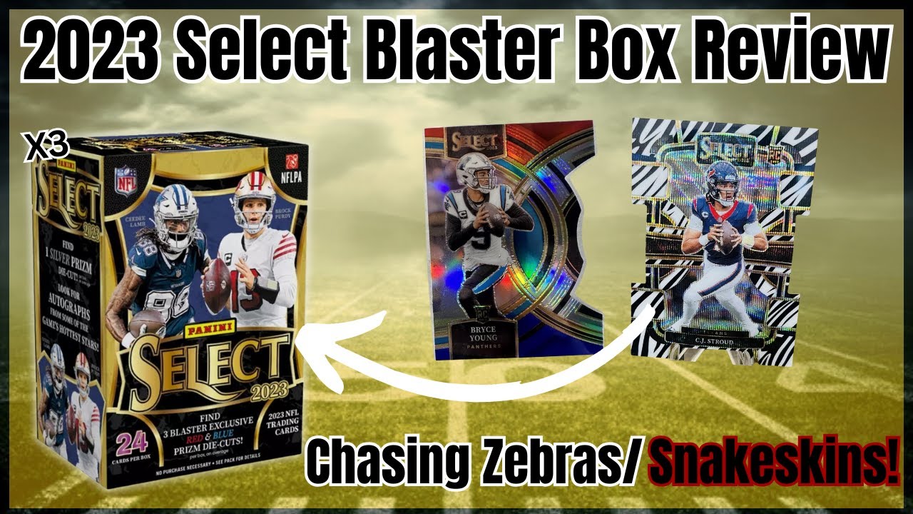 The Last Premium Product of 2023! 2023 Select Football Blaster Box ...