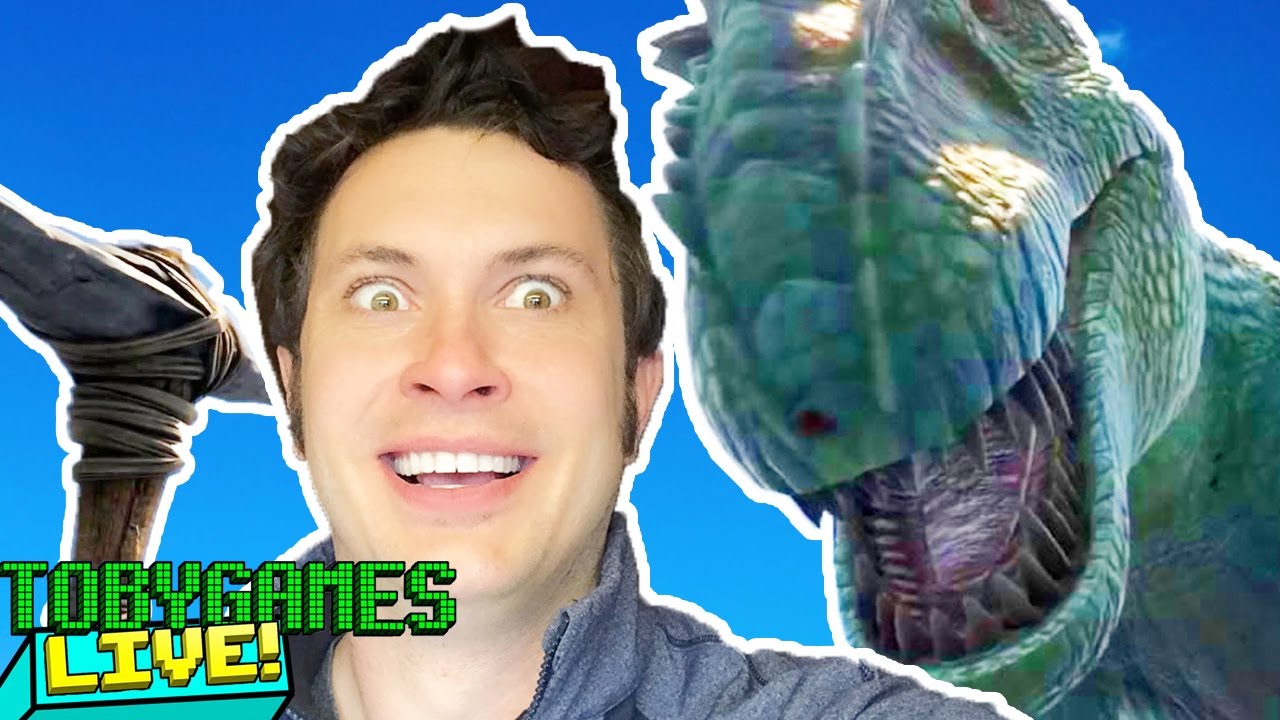 SCARIEST DINOSAUR EVER - Ark - TobyGames Live - YouTube