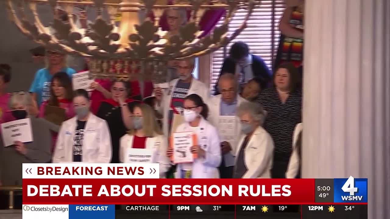 Debate about session rules in TN House - YouTube
