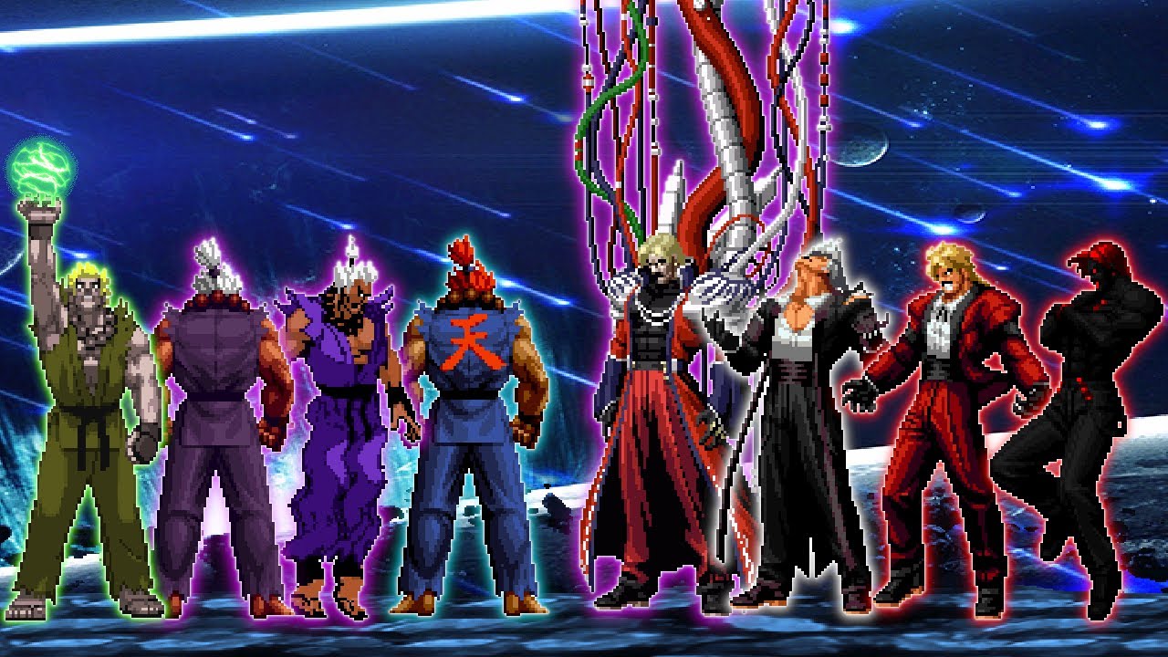 Akuma Team VS. Rugal Team | MUGEN - YouTube