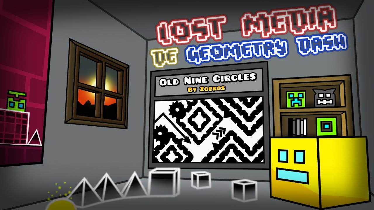 Los CASOS de LOST MEDIA más IMPORTANTES de Geometry Dash l ft ...