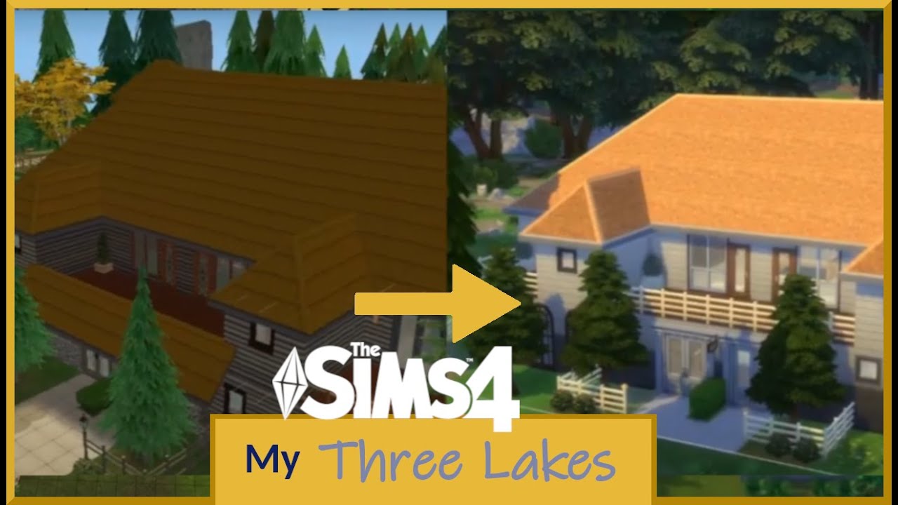 My Three Lakes - the Sims 2 in the Sims 4 - Comparison - YouTube