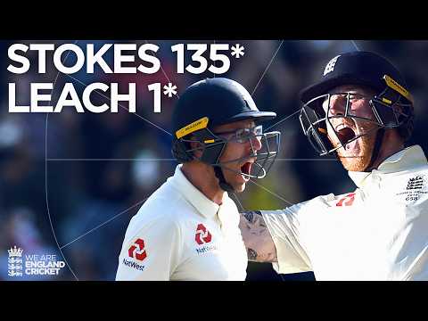 Historical Partnership in FULL | Stokes & Leach at Headingley 2019
