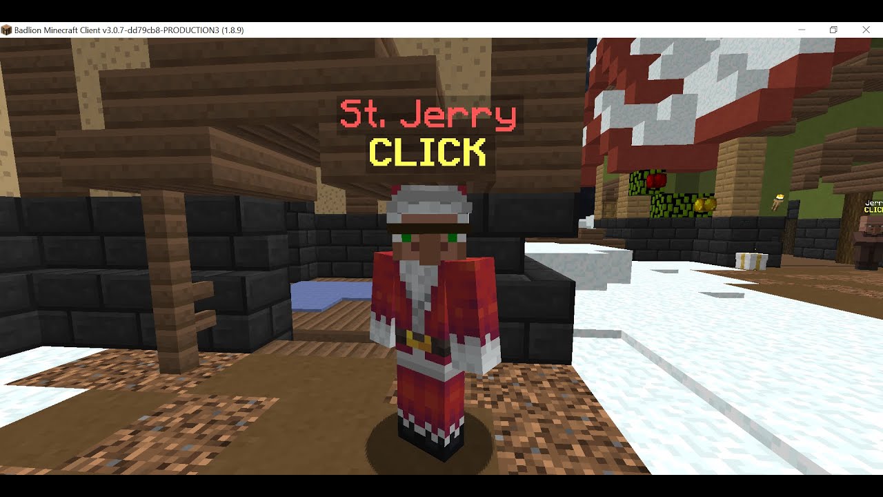 All gifts location on 77th Season Of Jerry (Hypixel Skyblock) - YouTube