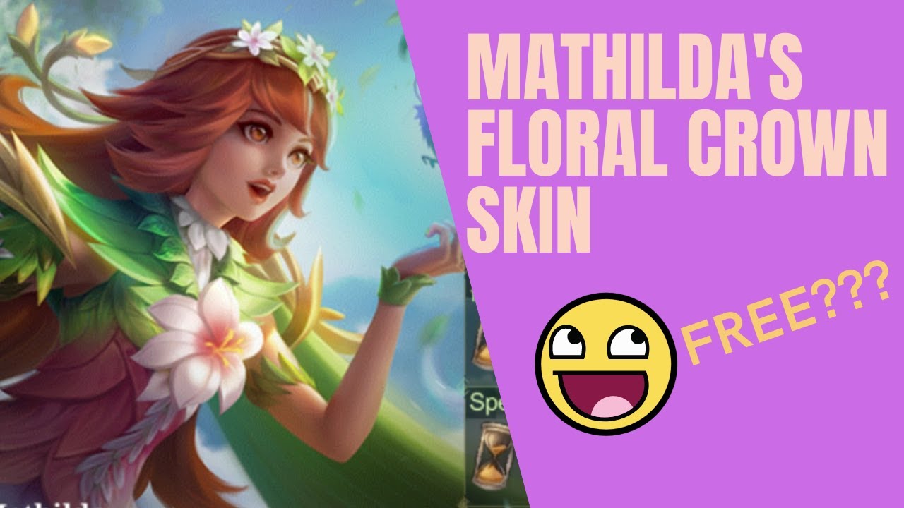 Mathilda's Floral Crown - New Time Limited Skin - YouTube