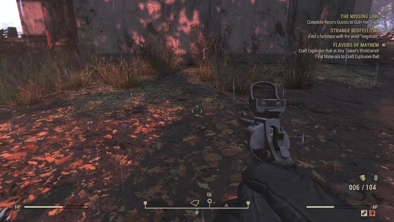 Fallout 76_ Find holotape with the word negotiate .. Strange Bedfellows ...