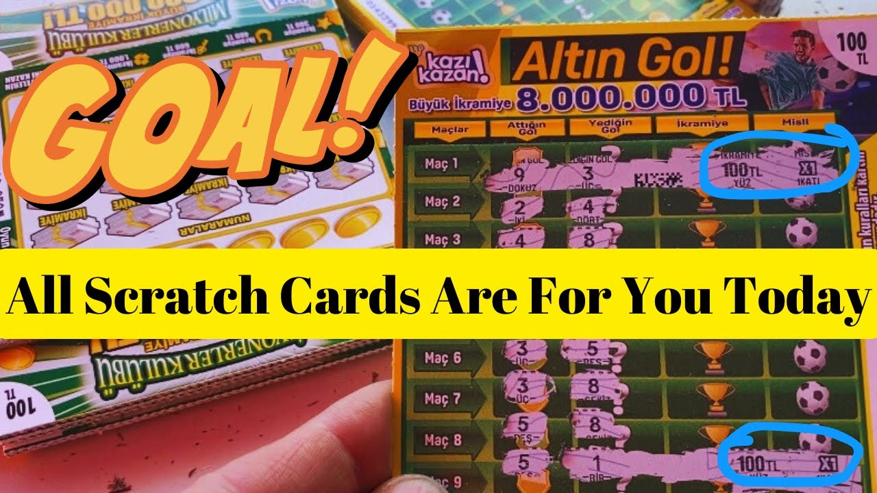 We are Scratch New Scratch Cards for Your Luck Today! - YouTube