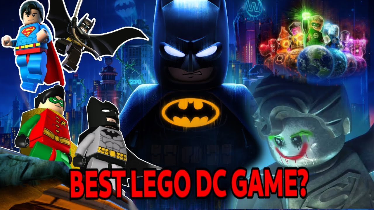 Every LEGO DC Game Ranked - YouTube