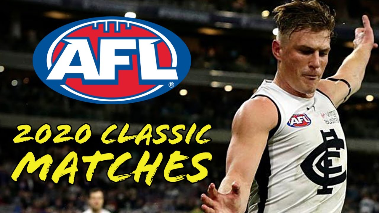 10 Classic Matches from the 2020 AFL Season - YouTube