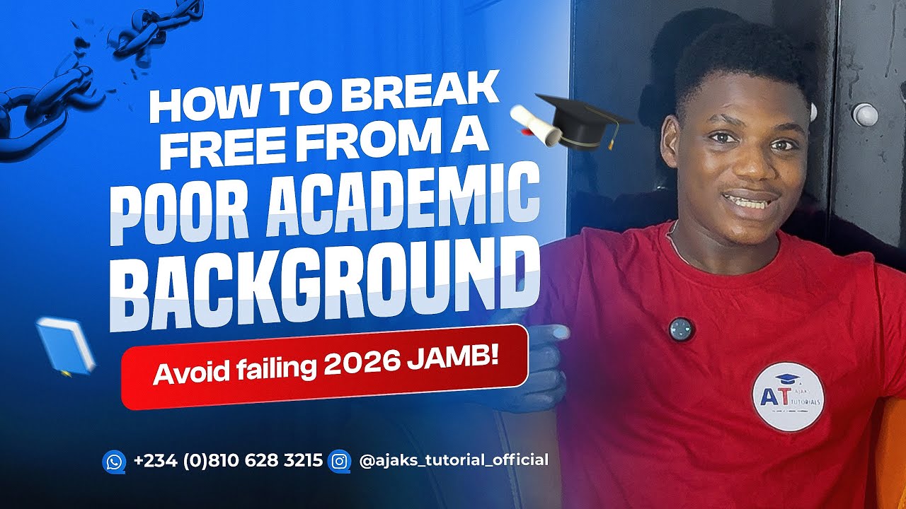 How to break free from a poor academic background | Avoid failing 2026 ...