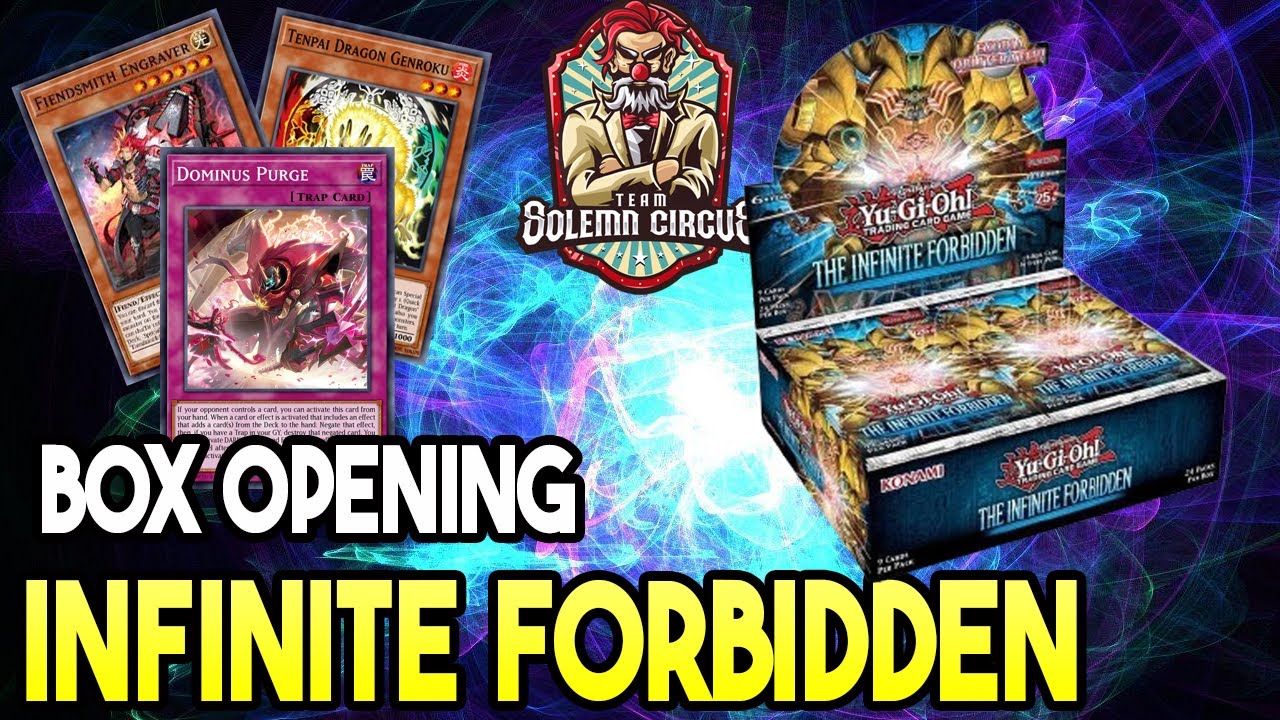 Yu-Gi-Oh! Infinite Forbidden Box Opening - YouTube