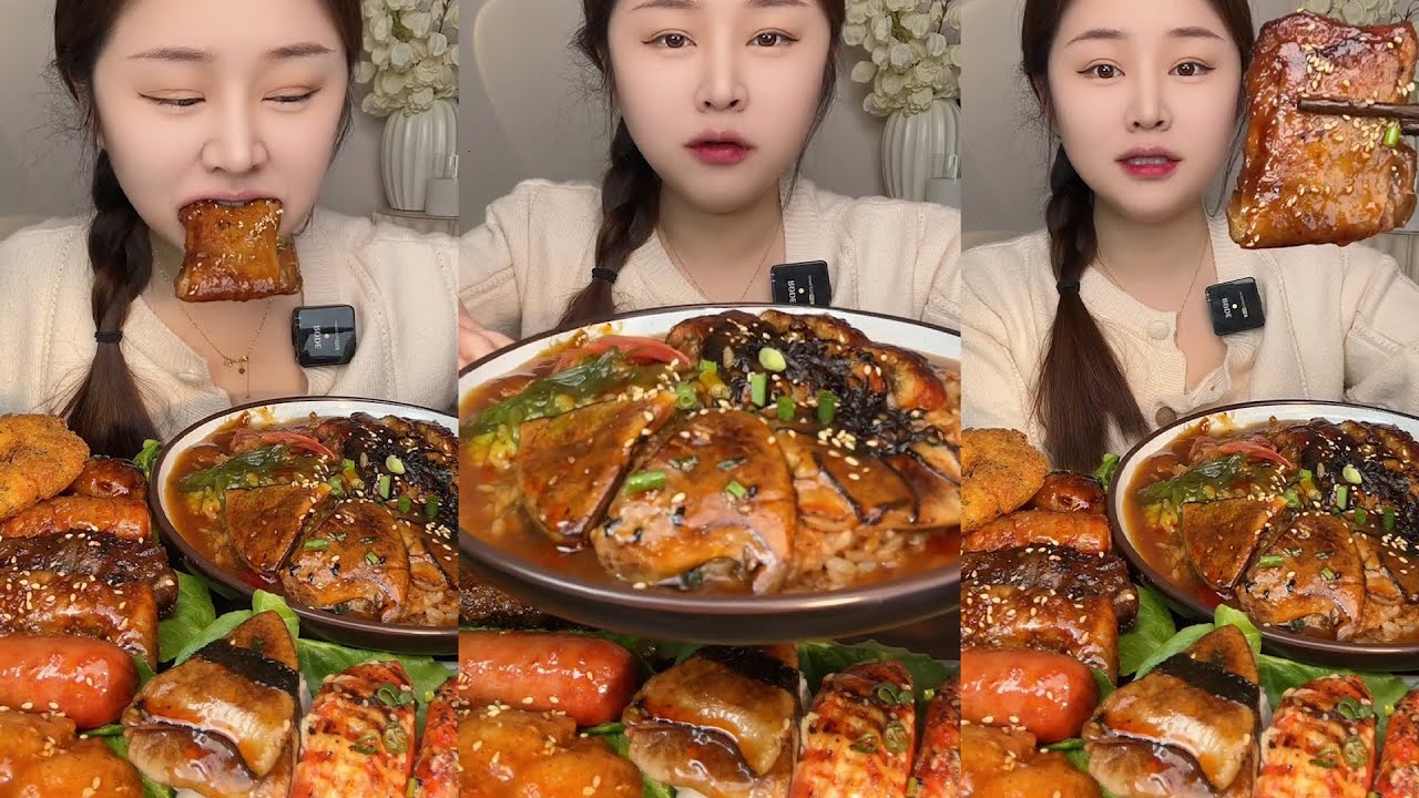 ASMR Mukbang Korean Food Pedas Gila Yummy Langsung Makan Terbaru Makecoh - YouTube