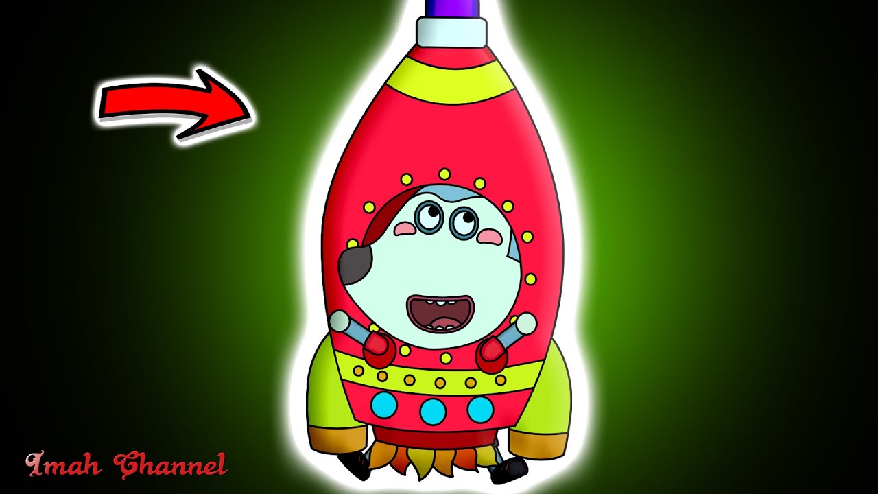 Wolfoo - Wolfoo Astronaut Space Rocket Costume | Wolfoo Family # ...