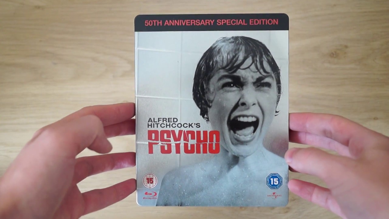 Psycho Blu-Ray steelbook unboxing review - YouTube