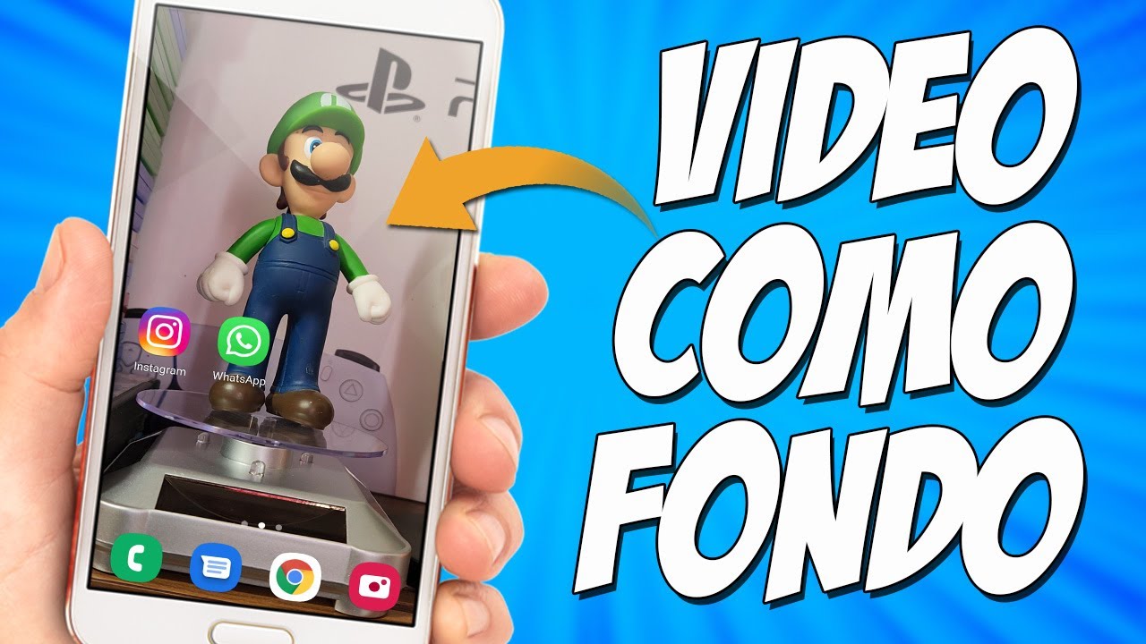 COMO PONER UN FONDO DE PANTALLA ANIMADO EN TU MÓVIL - YouTube