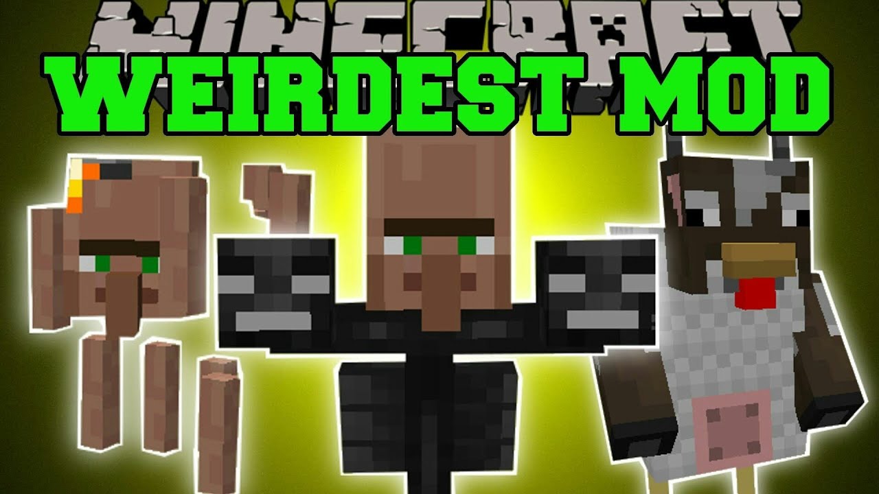 Very weird minecraft world ( Minecraft maps , mod ) - YouTube