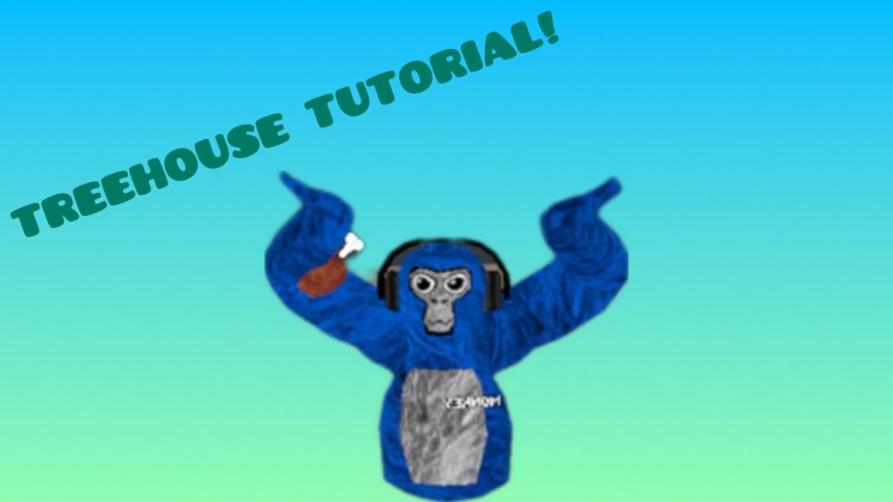 How To Make a TREE HOUSE in Gorilla Tag - YouTube