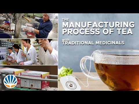 The Manufacturing Process of Tea with Traditional Medicinals - YouTube