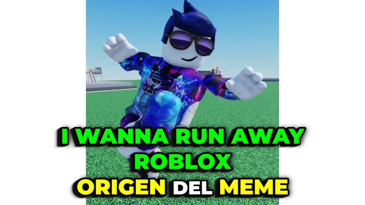 VIRAL PERSONAJE de ROBLOX en CÁMARA LENTA RUNAWAY ORIGEN del MEME - YouTube