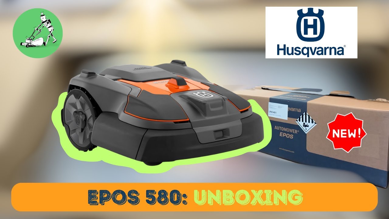 Unboxing the Husqvarna Automower EPOS 580 | Robot Lawn Mowers Australia - YouTube