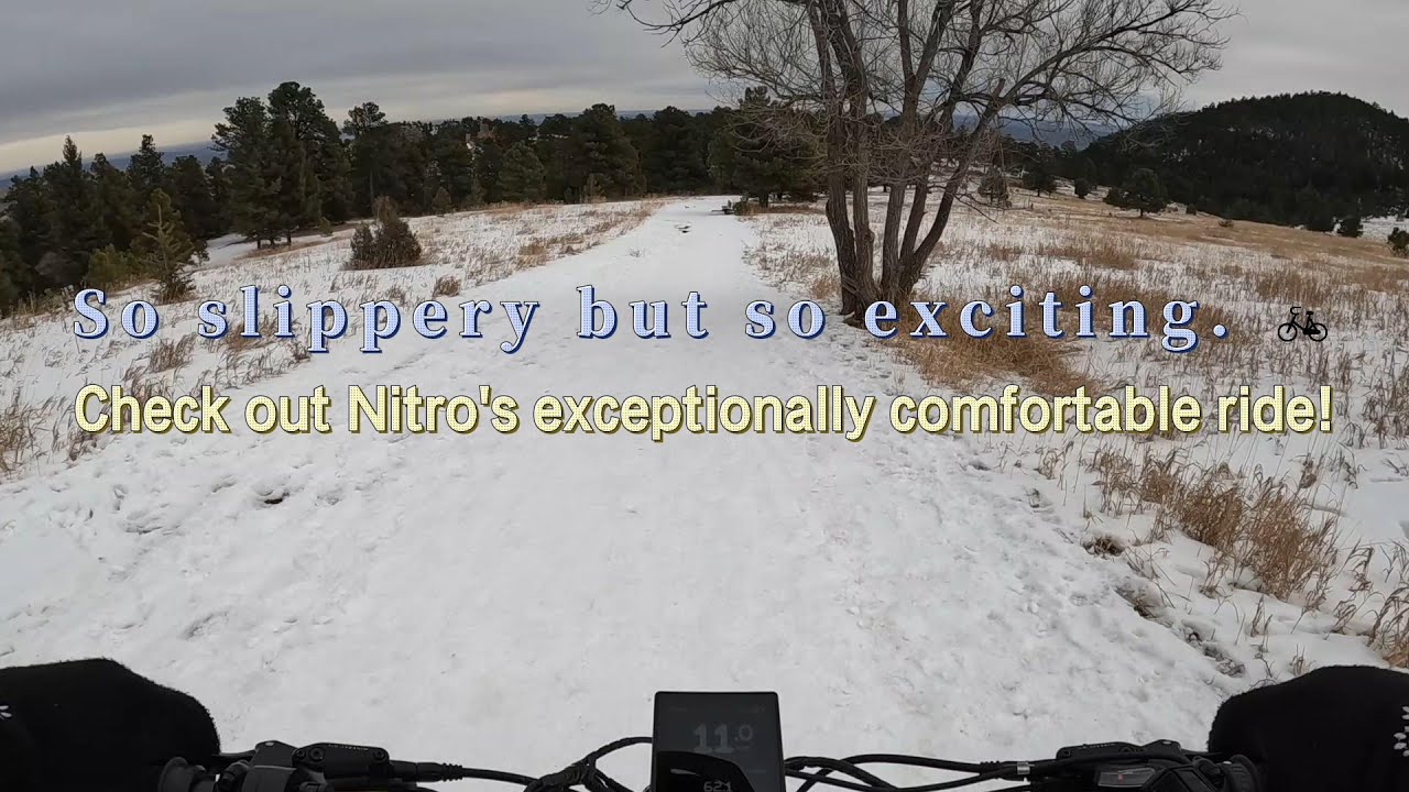 It's slippery but so exciting. 🚲 ️ Check out Nitro's exceptionally ...