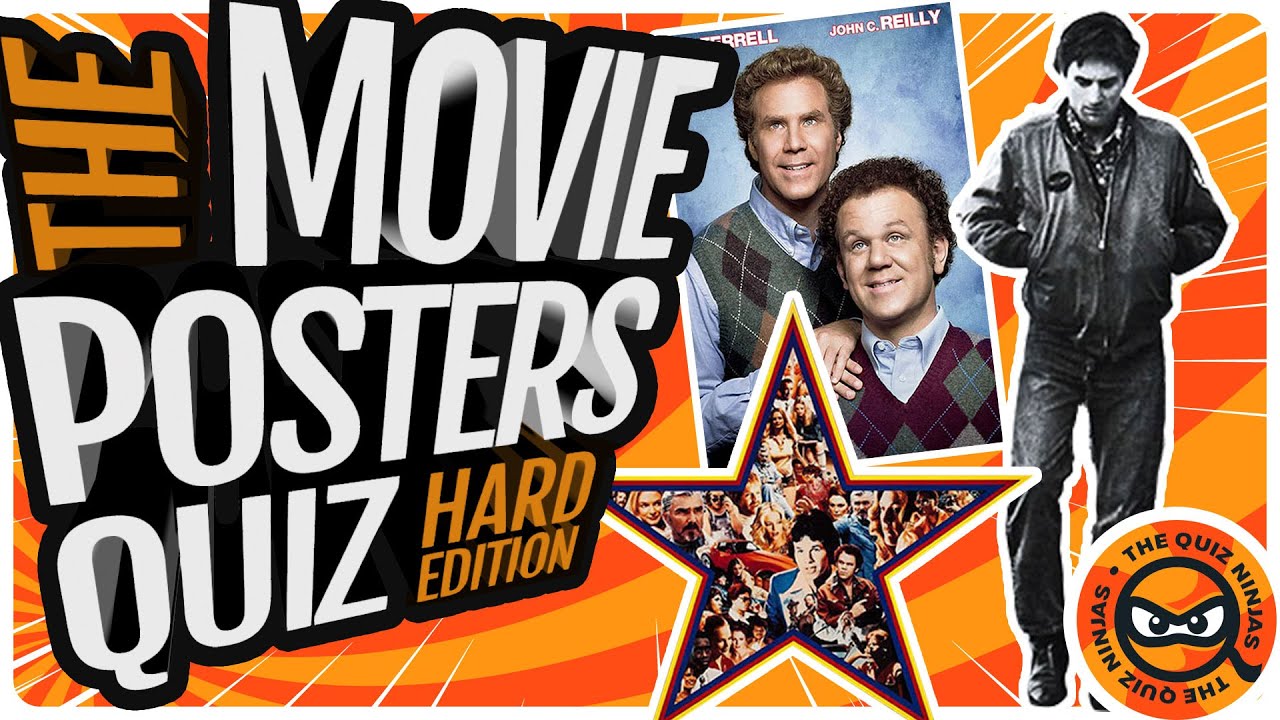The REALLY HARD movie poster quiz | Film experts only - YouTube