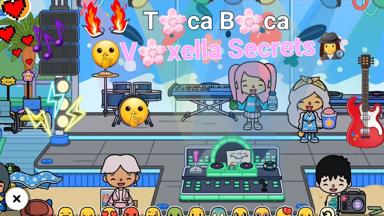 Toca Boca life: New update Voxella/ Secret Voxella 🤫🌸🫷🏼 - YouTube
