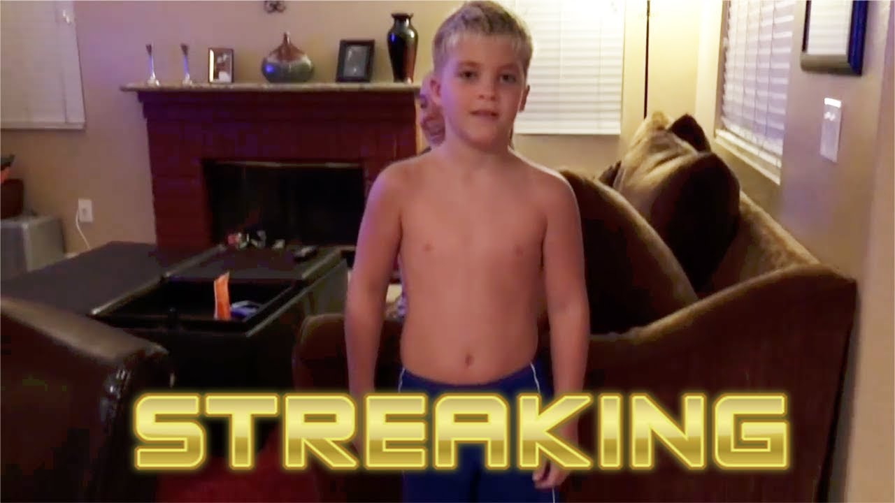 KID CAUGHT STREAKING! - YouTube