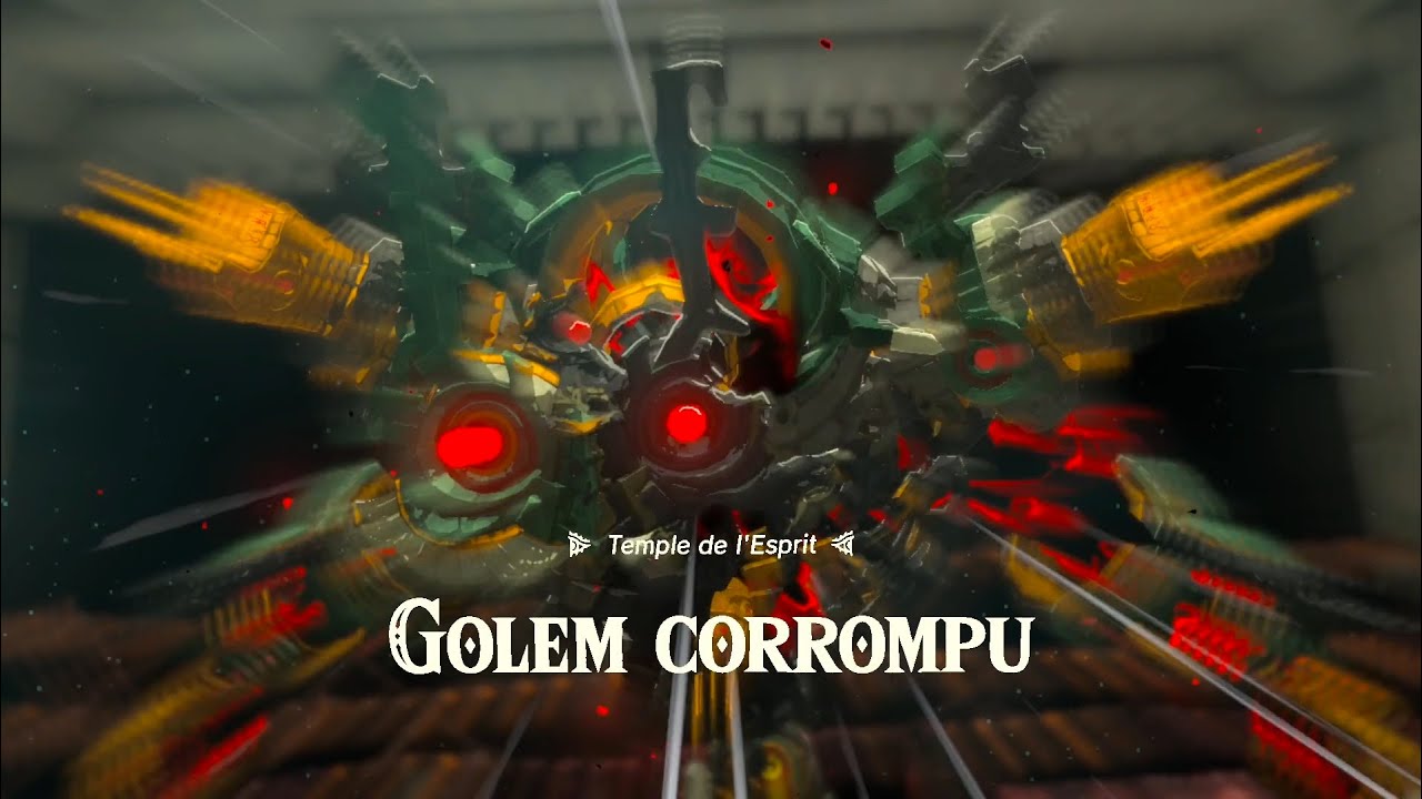 Comment battre le Golem corrompu dans Zelda: Tears of the Kingdom - YouTube