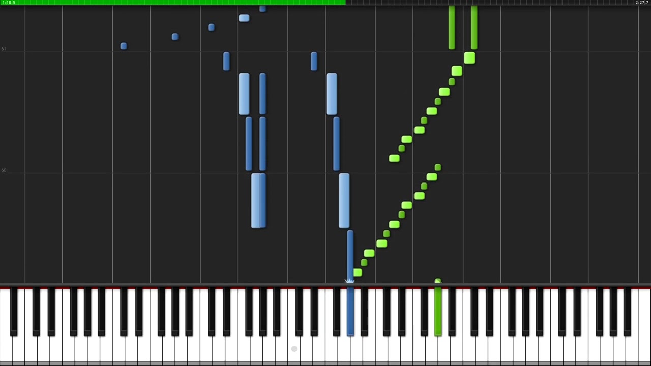 Rustle of Spring Christian Sinding Piano Tutorial Synthesia - YouTube