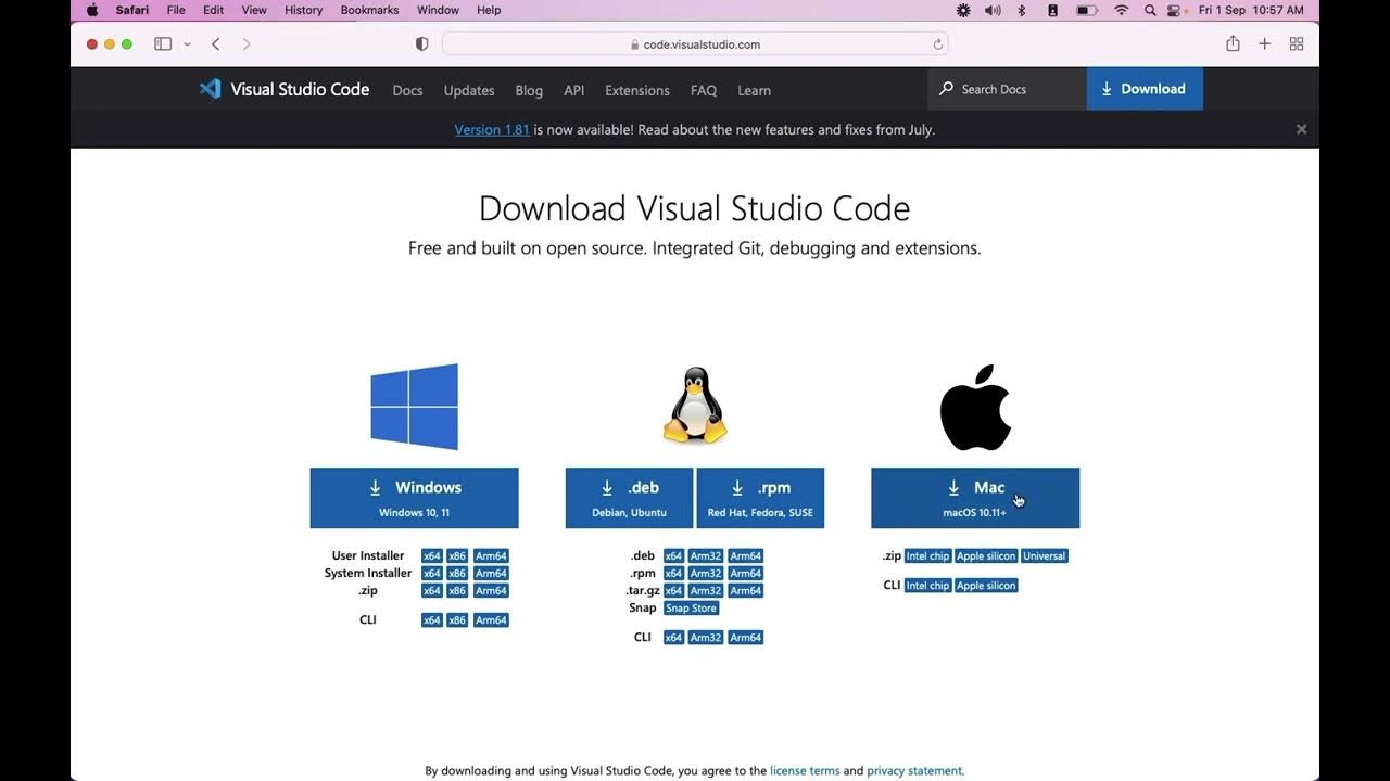Ep. 4 - A to Z of Web Development - Setting Up Your Web Development Environment: MAC - YouTube