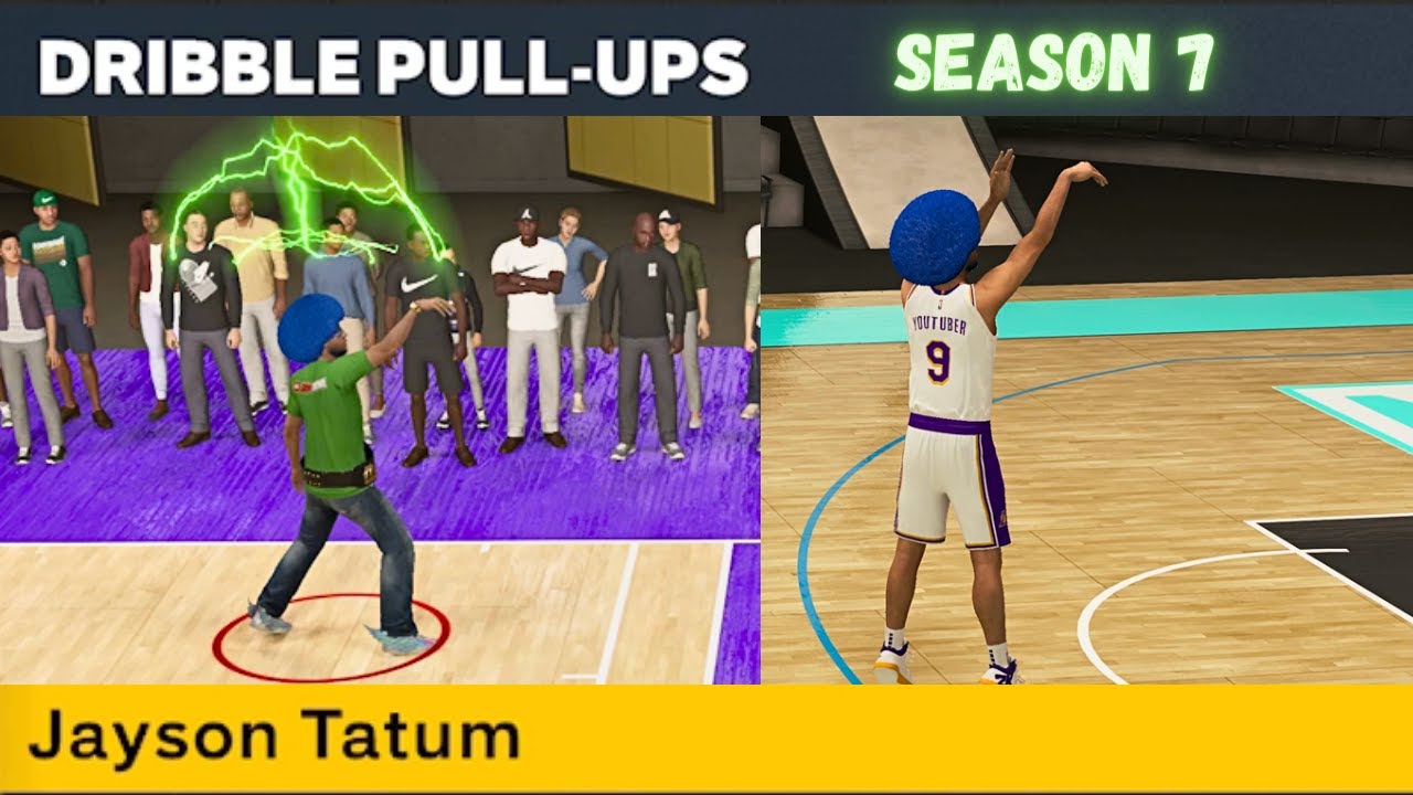 NEW SEASON 7 DRIBBLE PULL UP NBA 2K23! - YouTube