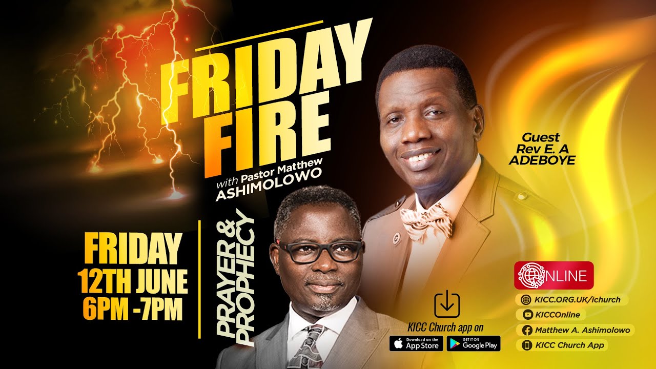 KICC Evening Glow LIVE | with Rev. E.A Adeboye | 12-06-2020 - YouTube