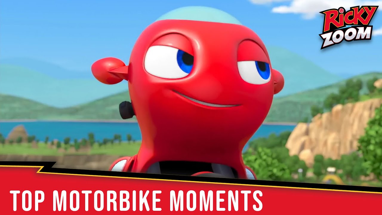 ⚡Ricky Zoom ⚡ | Top Motorbike Moments | Cartoons for Kids | Ultimate ...