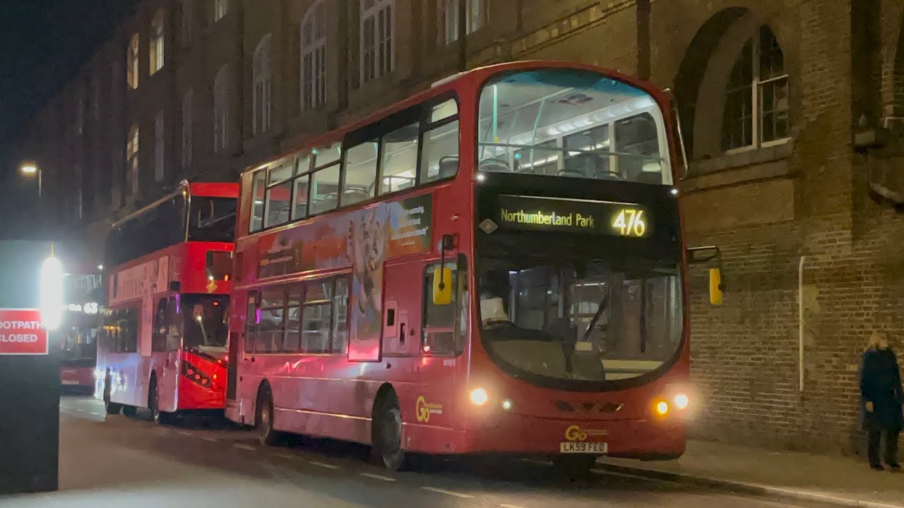 FRV. Go Ahead London Route 476. Northumberland Park - Kings Cross ...