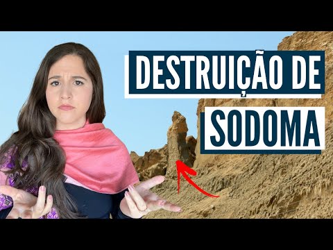 SAL E ENXOFRE NAS RUINAS DE SODOMA E GOMORRA! O final é chocante!!