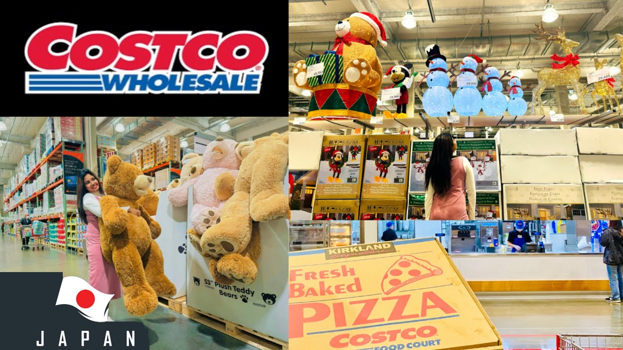 COSTCO VLOG🇯🇵🍕/Japan Store Tour 🛒🛍️/ ජපානයේ Costco Shopping යමු!🇯🇵 ...