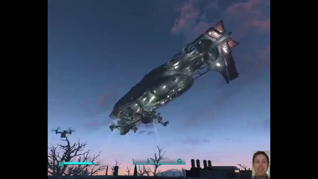 FALLOUT 4 Walkthrough LET'S PLAY #39 Giant Airship ! - YouTube