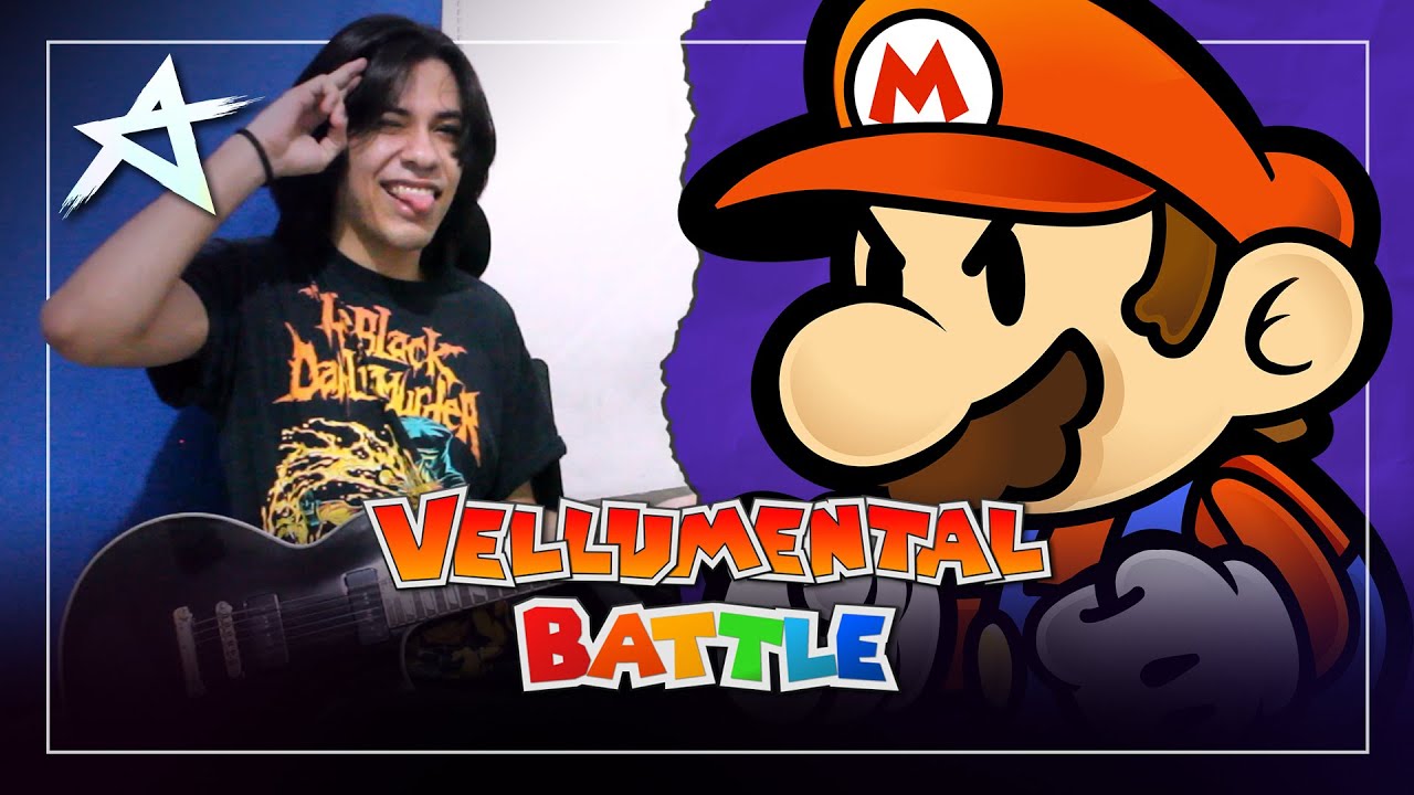 Vellumental Battle (Paper Mario: The Origami King) - Metal Cover ...