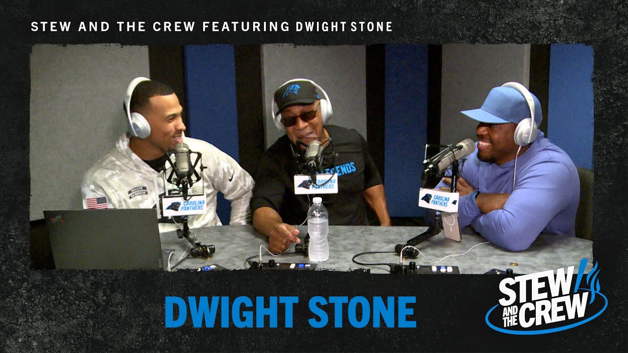 Dwight Stone joins Stew and the Crew | Carolina Panthers - YouTube
