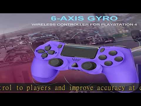 JORREP Wireless Game Controller Compatible with PS4/Pro/Slim Console, PS4 Remote Controller with ...
